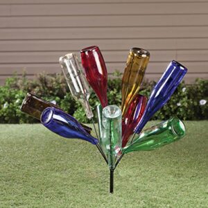 Miles Kimball Lawn and Garden Metal Wine Bottle Holder