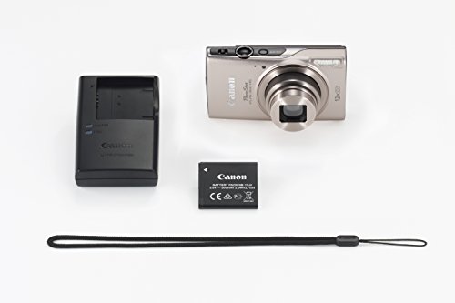 Canon PowerShot ELPH 360 Digital Camera w/ 12x Optical Zoom and Image Stabilization - Wi-Fi & NFC Enabled (Silver)