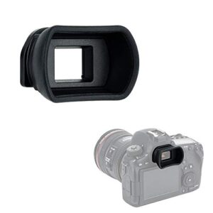 kiwifotos long soft viewfinder eyecup eyepiece for canon eos 90d 80d 70d 60d 77d 6d mark ii 5d mark ii rebel t7 t6 t5 t100 t8i t7i t6s t6i t5i t4i t3i t2i t1i sl3 sl2 sl1 4000d 50d 40d 30d and more