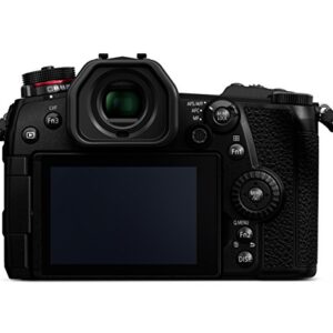 Panasonic LUMIX G9 Mirrorless Camera, Micro Four Thirds, 20.3 Megapixels Plus 80 Megapixel, High-Resolution Mode with LUMIX G Vario 12-60mm F3.5-5.6 Lens (DC-G9MK) , Black