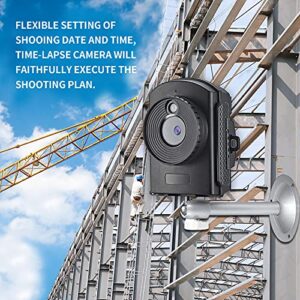 Vmotal Time Lapse Camera,Captures Professional 1080P Photo & Video,Multiple Shooting Modes 180-Day Battery Life Time Lapse Camera for Construction/Outdoor Security/Plant Growth/Tourism Record