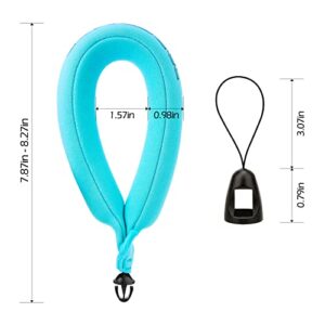 Luxebell Waterproof Camera Float, Floating Wrist Strap for GoPro Hero 11 10 9 8 7 6 5 4, AKASO Nikon,Canon,Key and Phones