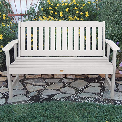 Highwood AD-BENW1-WHE Lehigh Garden Bench, 5 Feet, White