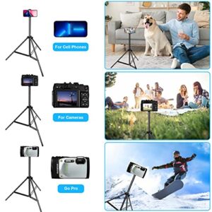 GreatLPT 75'' Light Stand Extendable, Photography Tripod Stand Metal Portable Tripod Stand Perfect for Ring Light, Softboxes, Video Lights, Camera