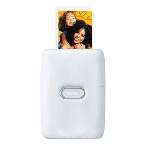 fujifilm instax mini link smartphone printer – ash white