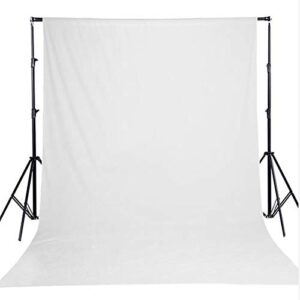 hmtfoto 5x7ft video studio solid white photography backdrop background chromakey muslin portrait background screen for photography