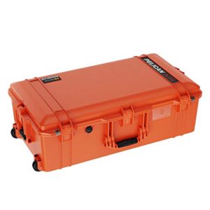 pelican air 1615 case with foam – orange