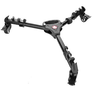 YaeCCC Kingjoy VX-600 Photography Heavy Duty Tripod Dolly Wheels Adjustable Leg Mounts Compatible with Canon Nikon Sony DSLR Camera Camcorder Photo Video