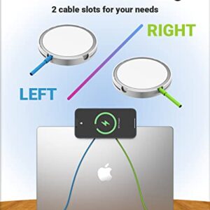 Fumuxry Continuity Camera Mount for MacBook Air, Pro Compatible with Magsafe for iPhone 14/13/ 12 Series, iPhone Webcam Mount for iOS 16 & macOS Ventura