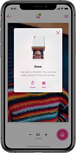 Polaroid Hi-Print - Bluetooth Connected 2x3 Pocket Photo, Dye-Sub Printer (Not ZINK compatible)