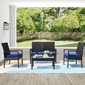 olymsold patio conversation sets, 4 piece patio furniture set, rattan patio furniture sets, outdoor conversation sets, wicker patio furniture set, balcony furniture set