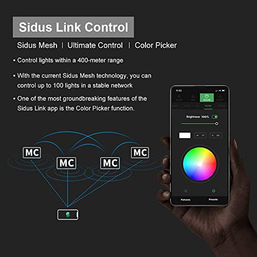 Aputure Amaran AL-MC RGBWW On Camera Video Light, CRI/TLCI 96+, Temperature 3200K-6500K, HSI Mode,Support Magnetic Attraction and App with USB-C PD and Wireless Charging