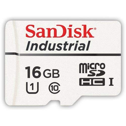 SanDisk 16GB Industrial MLC MicroSD SDHC UHS-I Class 10 SDSDQAF3-016G Bulk (1 Pack)