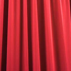 10 ft x 10 ft Wrinkle Free Red Backdrop Curtain Panels, Polyester Photography Backdrop Drapes, Wedding Party Home Decoration Supplies