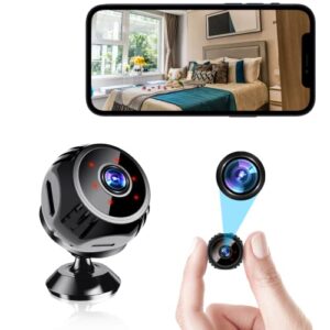 calehu mini spy camera wireless hidden wifi nanny cam home security secret cameras small surveillance cam with phone app live remote viewing motion detection night vision