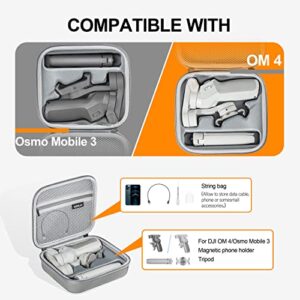 STARTRC OSMO Mobile 4 SE Case, Waterproof Portable Storge Bag Travel Case for DJI OM 4 SE/ OSMO Mobile 4 Gimbal Stabilizer