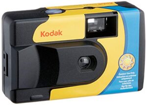 kodak suc daylight 39 800iso disposable analog camera – yellow and blue