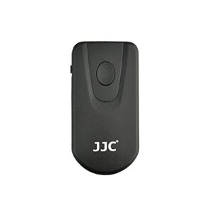 jjc wireless infrared shutter release remote control for canon rebel t7i t6i t5i t4i t3i sl1 eos r5 r6 7d mark ii 6d mark ii 5d mark iv iii 5ds 90d 77d 80d 70d m6 m5 m3 replaces canon rc-1/rc-6 remote