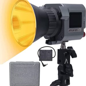 Aputure Amaran COB 60X,Amaran 60x S LED Video Light,65W,Bi-Color 2700-6500k Bluetooth App Control (Amaran 60x Upgrade)