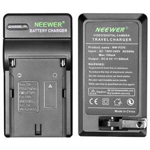 Neewer Dimmable 176 LED Video Light on Camera LED Panel with 2200mAh Li-ion Battery and Charger for Canon, Nikon, Samsung, Olympus and Other Digital SLR Cameras for Photo Studio Video Photography