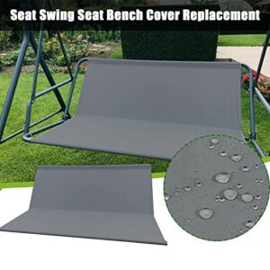 SXRC 2/3 Seat Patio Swing Cover,Chair Bench Replacement Cover for Swing Seat Waterproof Heavy Duty Swing Seat Cover Multi Color