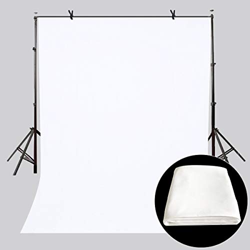 LYLYCTY 5x7ft Backdrop White Screen Key Soft Pure White Studio Background ID Photo Photography Backdrop Photo Backdrops Customized Studio Photography Backdrop Background Studio Props LY164