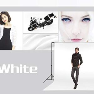 LYLYCTY 5x7ft Backdrop White Screen Key Soft Pure White Studio Background ID Photo Photography Backdrop Photo Backdrops Customized Studio Photography Backdrop Background Studio Props LY164