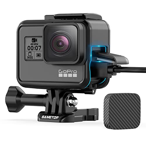 Sametop Case Housing Frame Mount Compatible with GoPro Hero 7, 6, 5, Hero (2018) Cameras