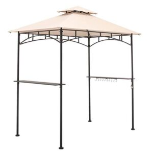 garden winds replacement canopy top cover for heathermoore grill gazebo l-gg034pst- standard 350