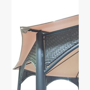 Garden Winds Bolivia Gazebo Replacement Canopy Top Cover - RipLock 350