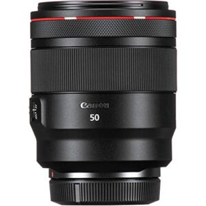 Canon RF50mm F 1.2L USM Lens, Black