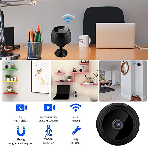 Kebei 2023 Upgraded1080P Magnetic WiFi Camera,Indoor Camera Home Security Camera Wireless WiFi Camera,Car Cameras for Surveillance