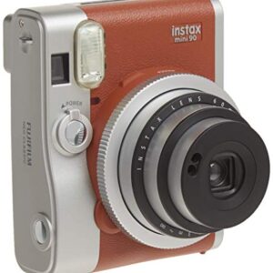 Fujifilm Instax Mini 90 Instant Film Camera (Brown)