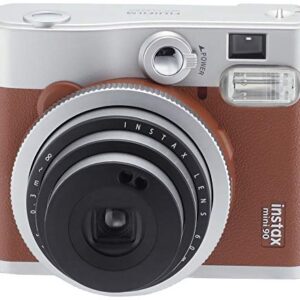 Fujifilm Instax Mini 90 Instant Film Camera (Brown)