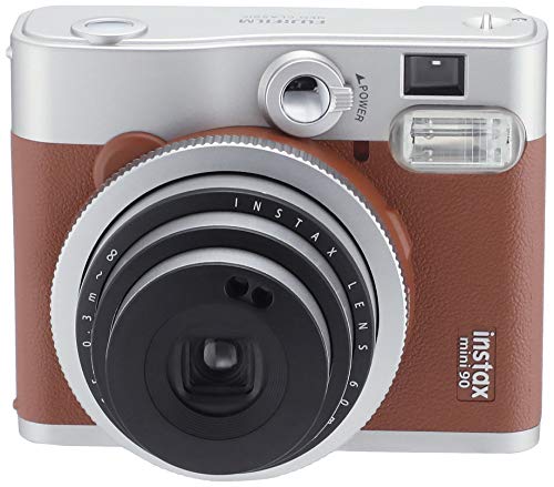 Fujifilm Instax Mini 90 Instant Film Camera (Brown)