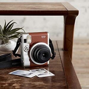 Fujifilm Instax Mini 90 Instant Film Camera (Brown)