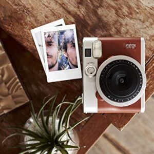 Fujifilm Instax Mini 90 Instant Film Camera (Brown)