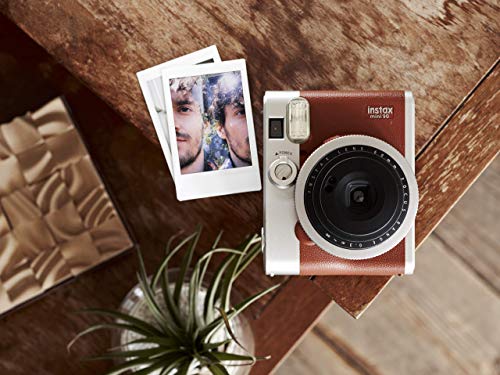 Fujifilm Instax Mini 90 Instant Film Camera (Brown)