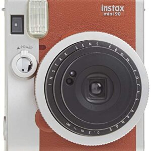 Fujifilm Instax Mini 90 Instant Film Camera (Brown)