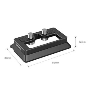 SMALLRIG Quick Release Plate for Arca-Type Standard Compatible with DJI RS 2 / RSC 2 / RS 3 / RS 3 Pro Gimbal - 3154