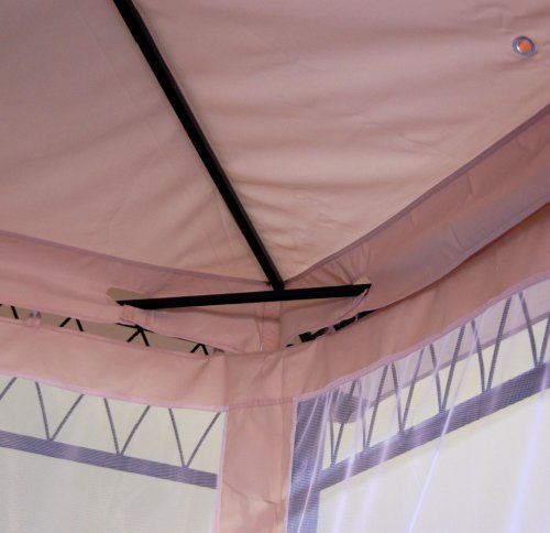 Garden Winds Replacement Canopy Top Cover for The Havenbury Gazebo - Beige