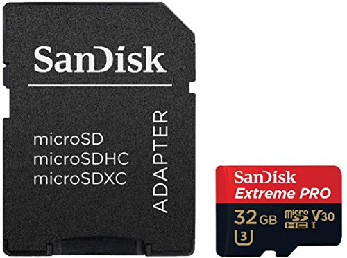 Sandisk MicroSDHC V30 32GB Extreme Pro - SI-PH5H-RB1J