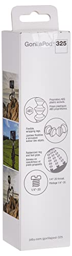 JOBY GorillaPod 325: A Compact, Flexible Tripod for Compact Cameras and Devices up to 325 Grams