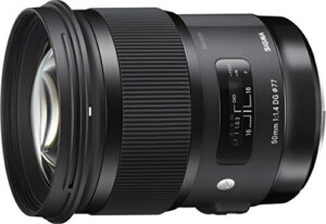 sigma 50mm f1.4 art dg hsm lens for canon