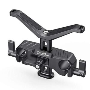 smallrig 15mm long lens support bracket height adjustable for dslr camera shoulder rig (new) – 1087