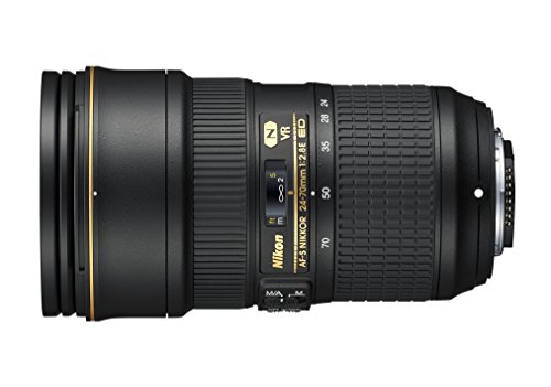 Nikon AF-S FX NIKKOR 24-70mm f/2.8E ED Vibration Reduction Zoom Lens with Auto Focus for Nikon DSLR Cameras