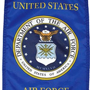 FlagSource U.S. Air Force Nylon Garden Flag, Made in The USA, 18x12"