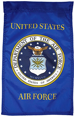 FlagSource U.S. Air Force Nylon Garden Flag, Made in The USA, 18x12"