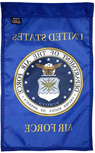 FlagSource U.S. Air Force Nylon Garden Flag, Made in The USA, 18x12"