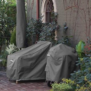 Classic Accessories Ravenna Water-Resistant 13 Foot Offset Patio Umbrella Canopy Cover, Patio Furniture Covers